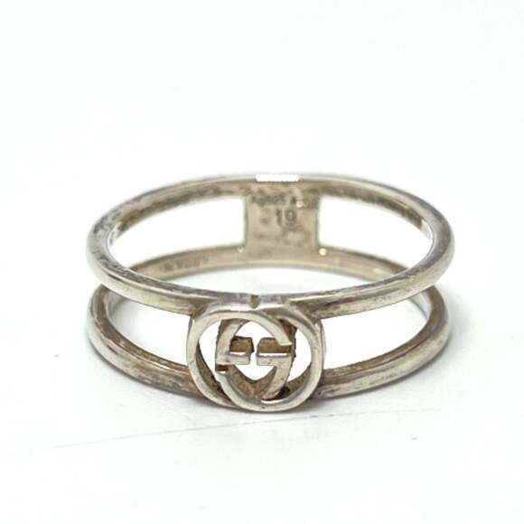 Gucci | Jewelry | Gucci Interlocking G Ring Sv925 Womens Silver | Poshmark